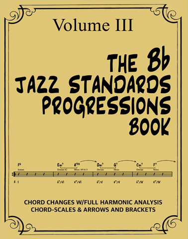 The Jazz Standards Progressions Book (Paperback version)