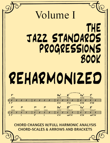 The Jazz Standards Progressions Book (PDF version)