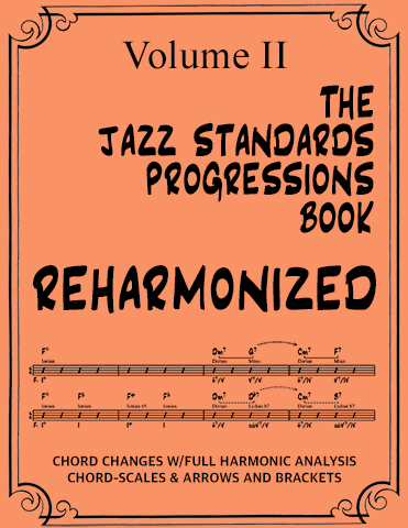 The Jazz Standards Progressions Book (Paperback version)